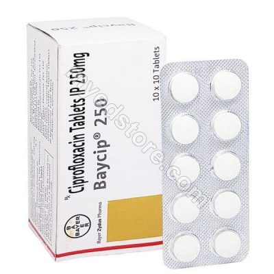 Baycip 250mg (Ciprofloxacin) - My ED Store